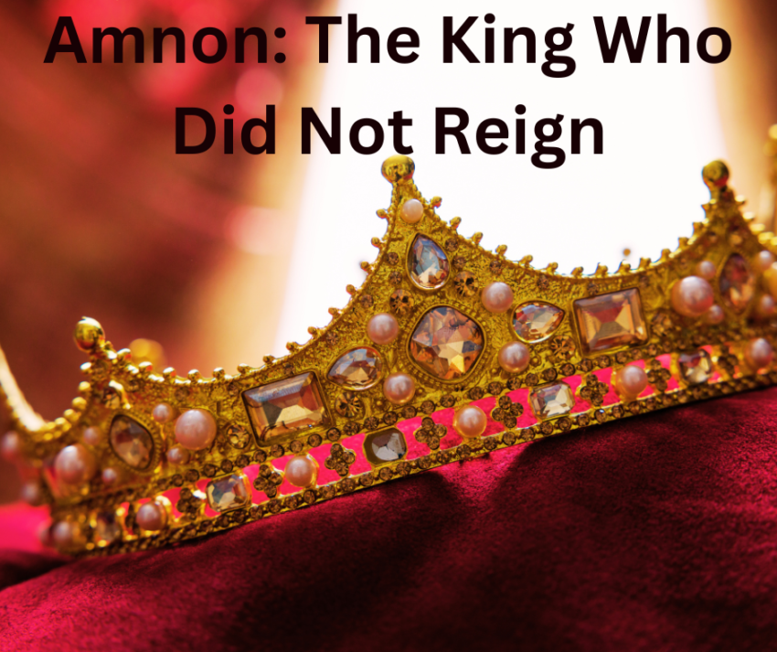 Amnon: The King Who Did Not Reign – Eturuvie Erebor